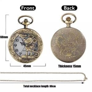 Other | Mickey Inspired Pocket Watch | Poshmark